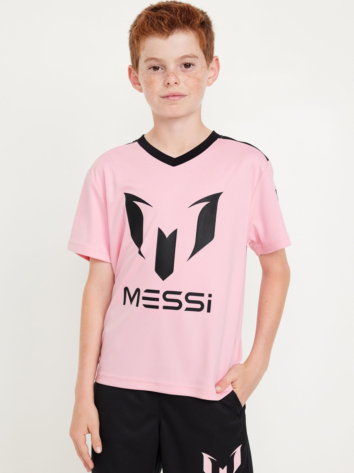 Old Navy | Playera Messi™ cuello V manga corta para niño Old Navy - Old ...