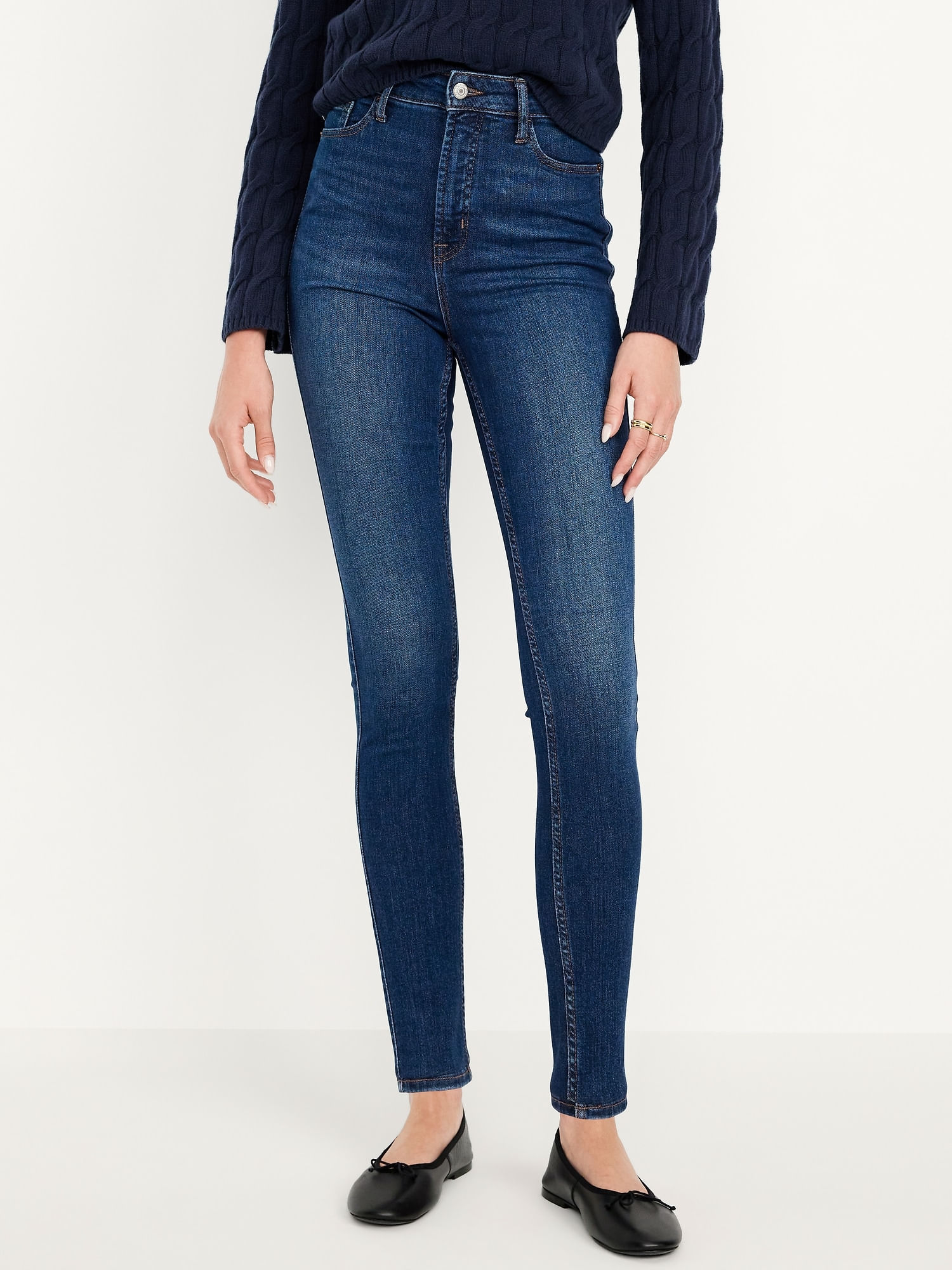 Old Navy | Jeans Extra High-Waisted Straight para mujer Old Navy - Old ...