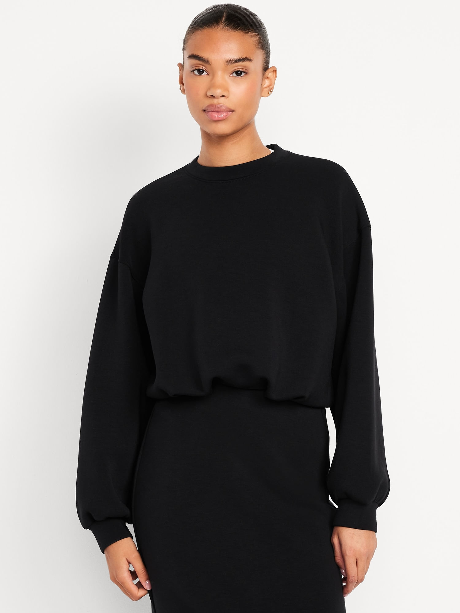 Old Navy | Sudadera con tejido Bounce fleece para mujer Old Navy - Old ...