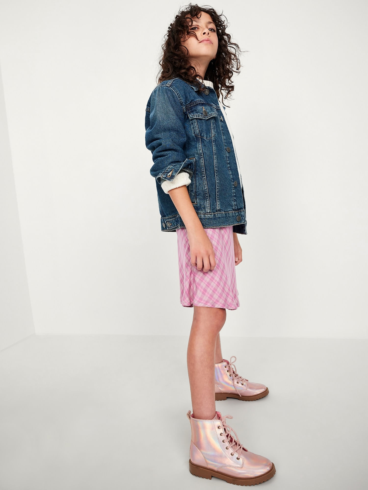 Old Navy | Falda de crépe estampada para niñas Old Navy - Old Navy MX