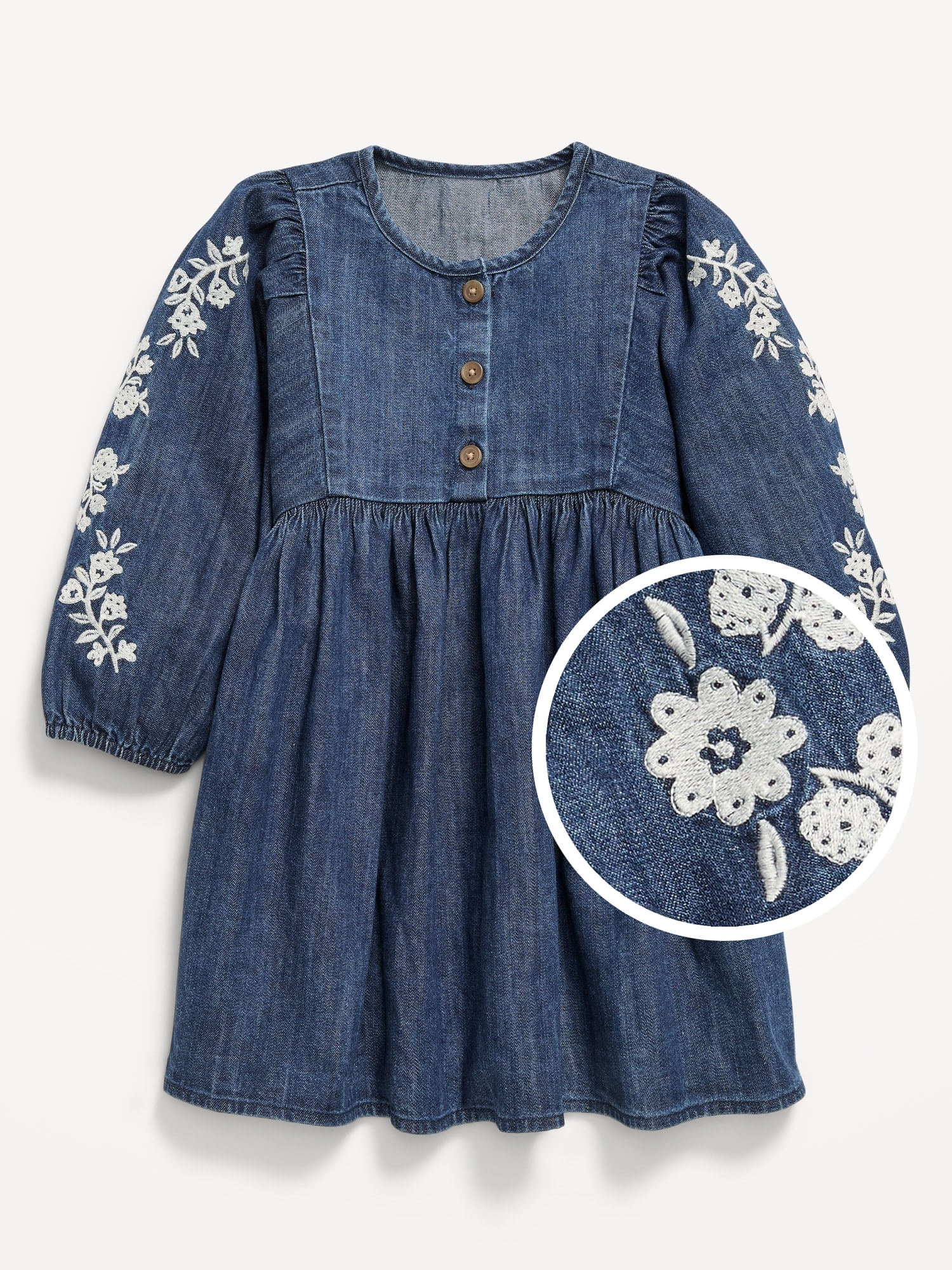 Old Navy | Vestido tipo vaquero para toddler niña Old Navy - Old Navy MX