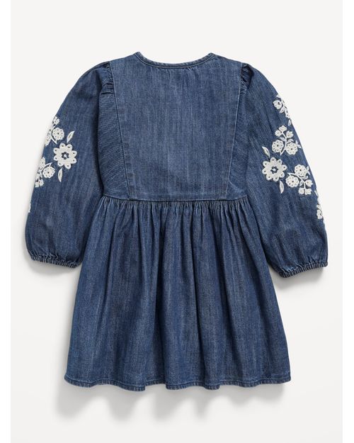 Old Navy | Vestido tipo vaquero para toddler niña Old Navy - Old Navy MX